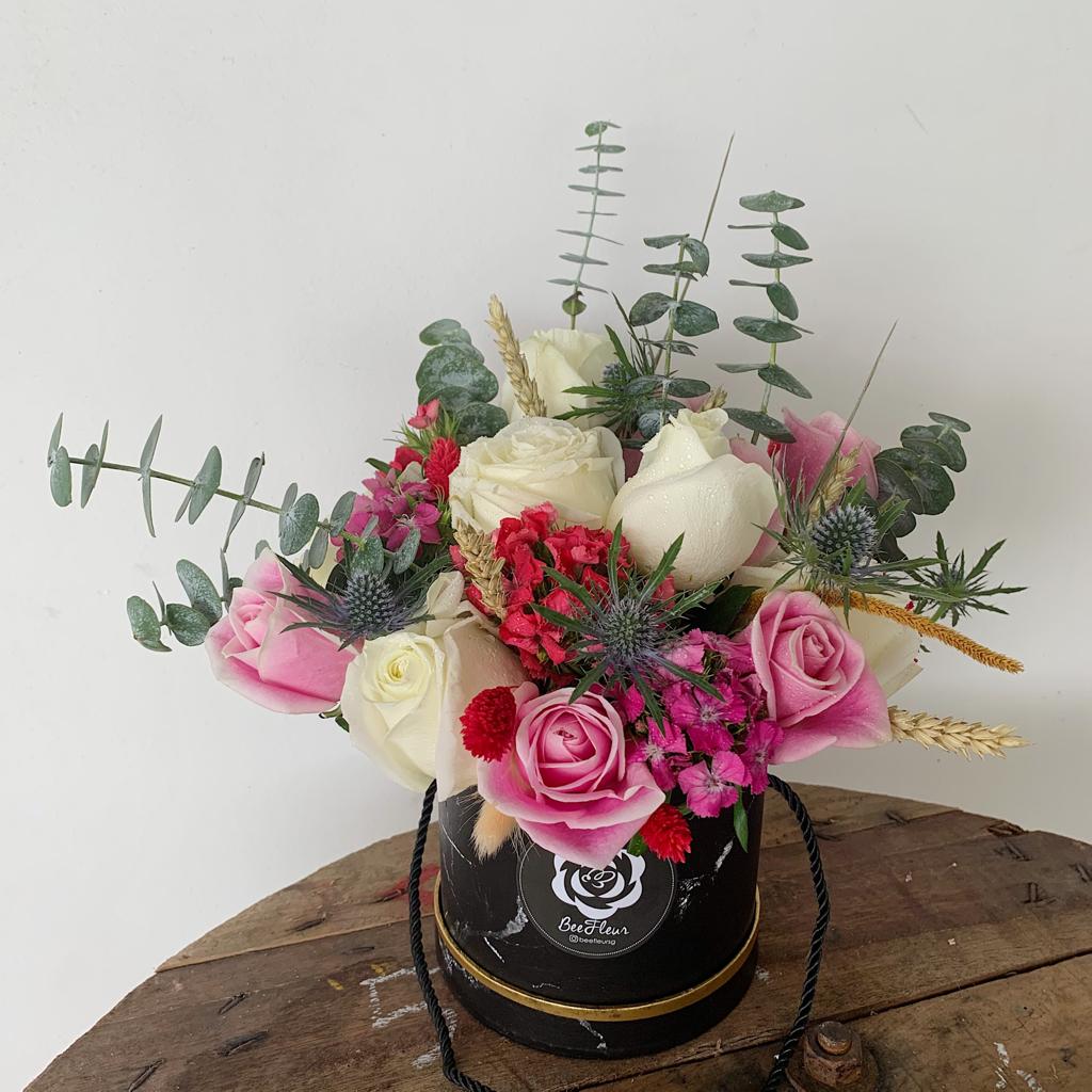 BBOX10 – Roses Gernation Bloom - #1 Fresh Bouquets and flowers